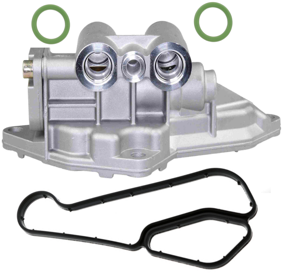 BMW F30 335i Engine Oil Thermostat With Housing Kit By Uro 11427637052