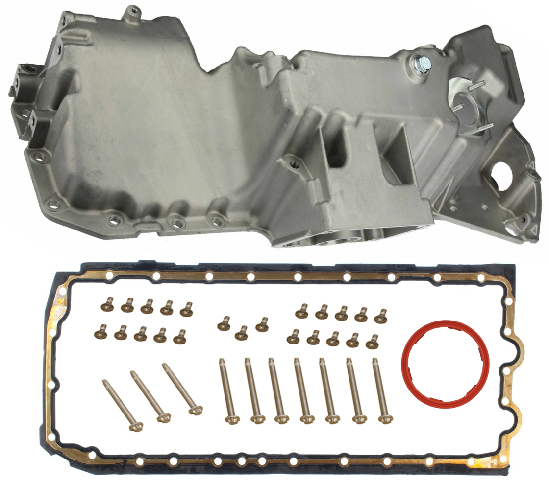 BMW E70 X5 xDrive35i Engine Oil Pan Kit By Vaico-Uro 11137629210
