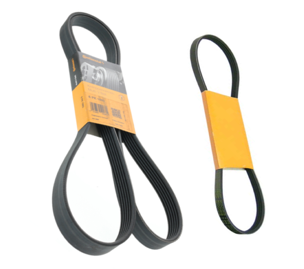 BMW E70 X5 35d OEM Belt Set | 11288477787 & 64557809801