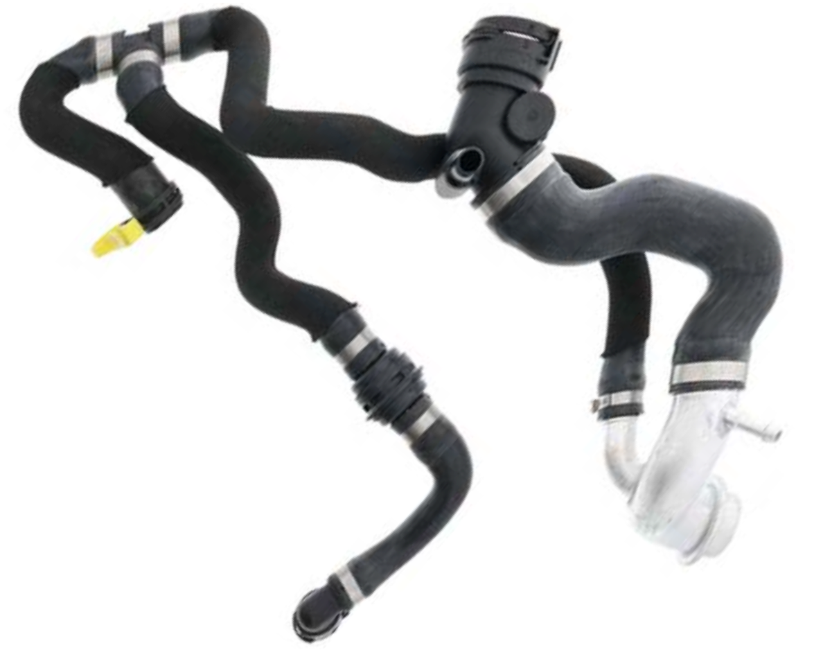 BMW 750i & 750li Upper Radiator Hose Assembly OEM 17127595252 (2013-20