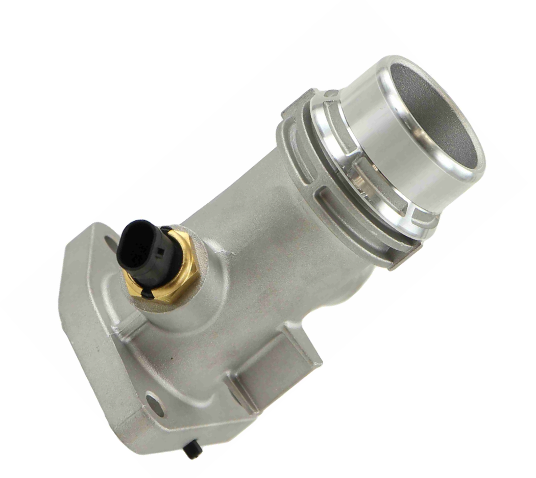 BMW G30 540i Coolant Hose Flange W/ Temp Sensor By Rein 11118619408 (U