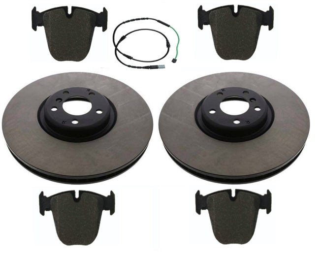 BMW F15 X5 Rear Brake Kit W/Ceramic Pads & Sensor (W/M Performance Bra